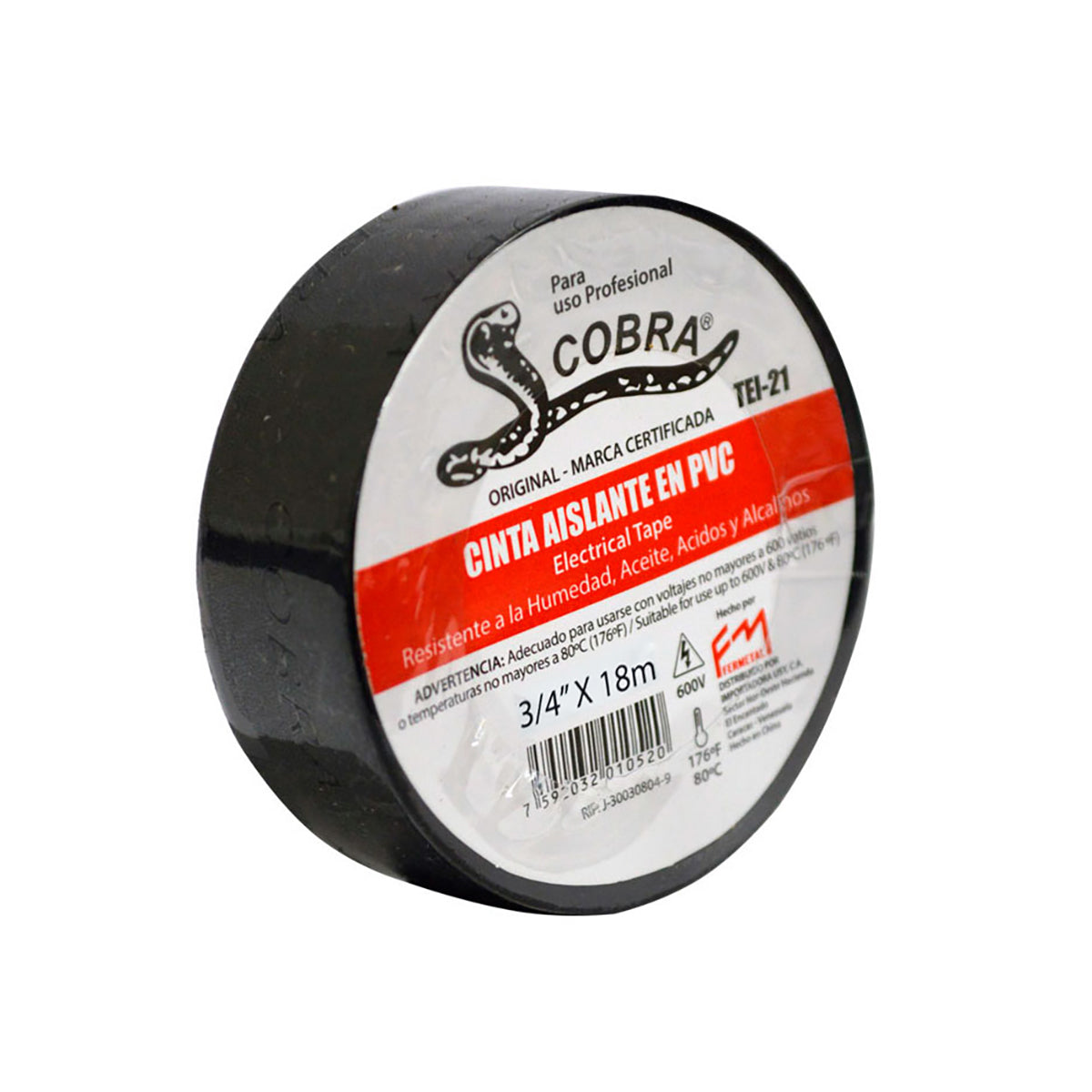 Teipe Cobra Original 3/4"X18M — CLIDAIR