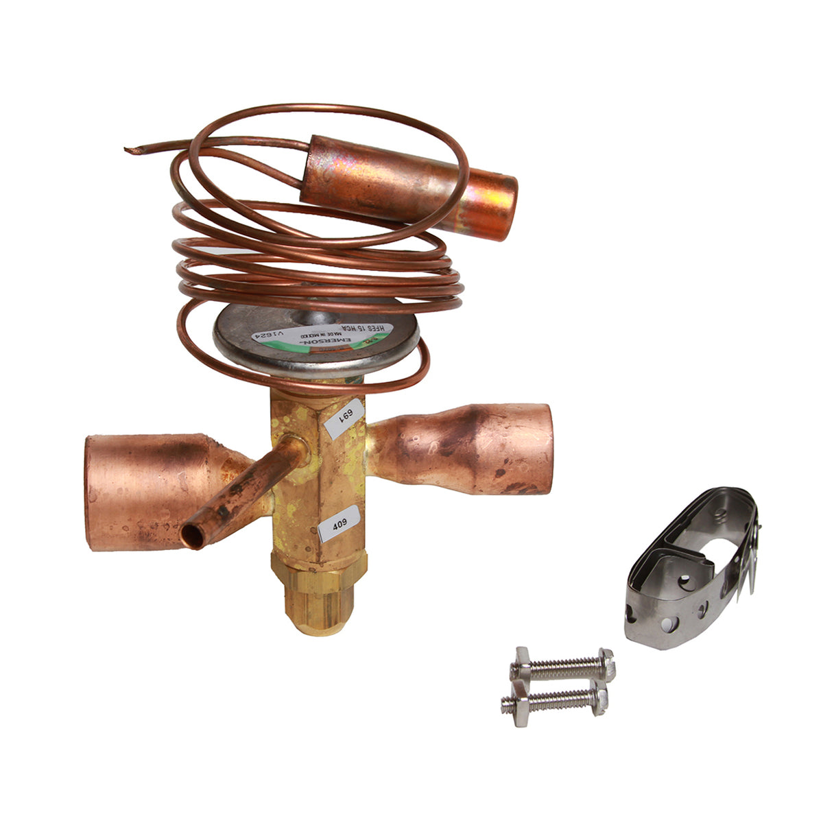 Valvula Expansion Ref 5Ton R404 5/8"X7/8" Hfes5Sz Emerson — CLIDAIR