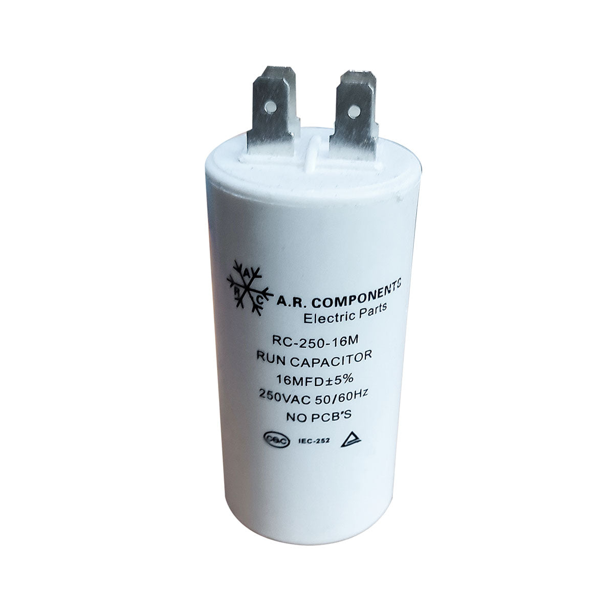 Capacitor De Marcha 16Mfd 220Vac — CLIDAIR
