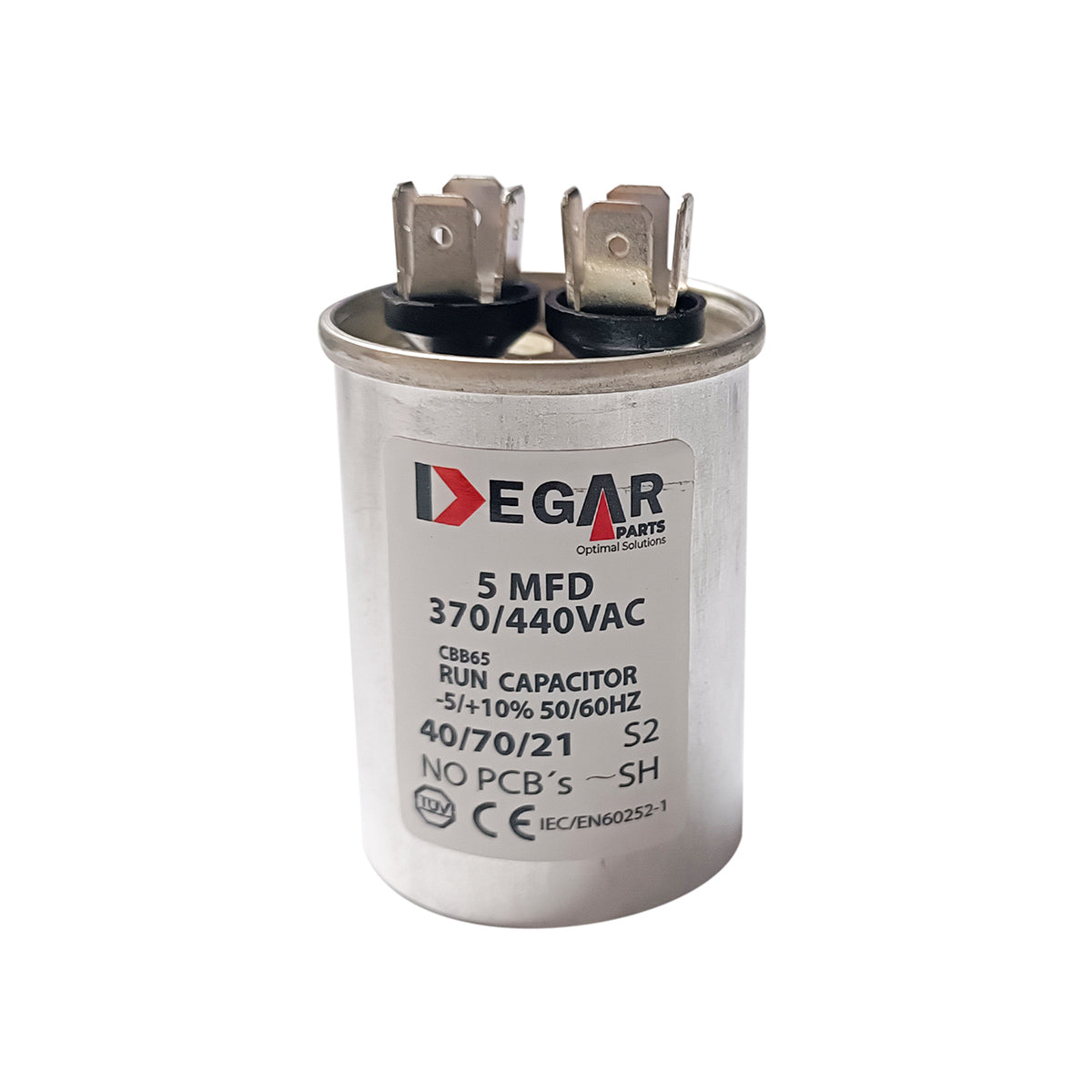 Capacitor De Marcha 5Mfd 370/440Vac — CLIDAIR