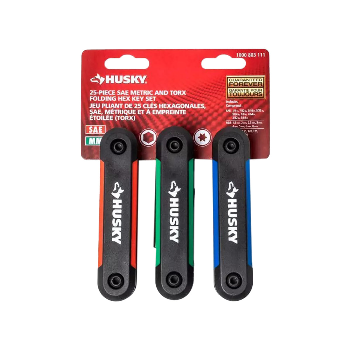 Llaves Allen Sae/Metrico Husky — CLIDAIR