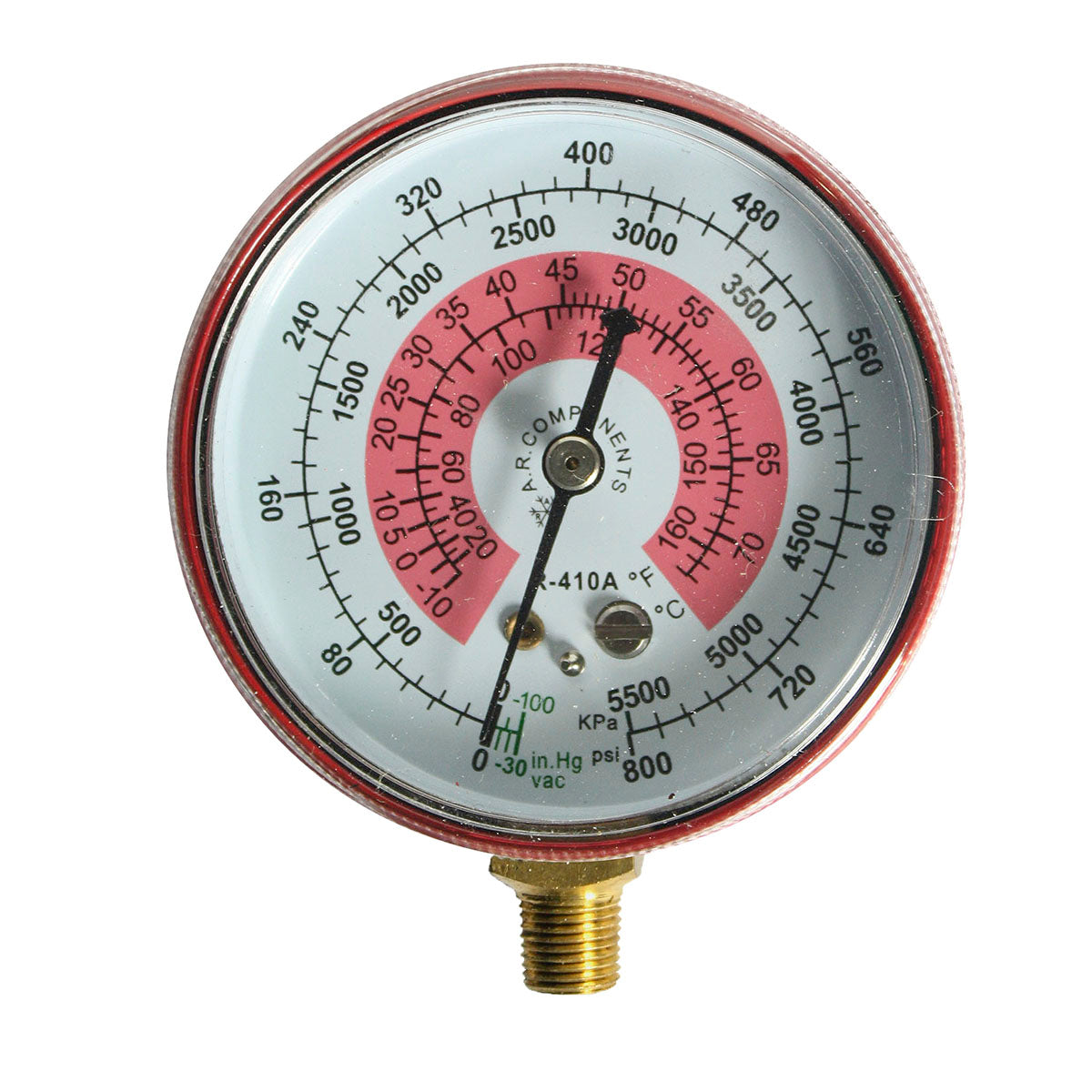 Reloj Manometro Alta R410A — CLIDAIR